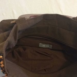 Marks & Spencer | Bags | Mark Spencer Per Una Brown Pocketbook | Poshmark